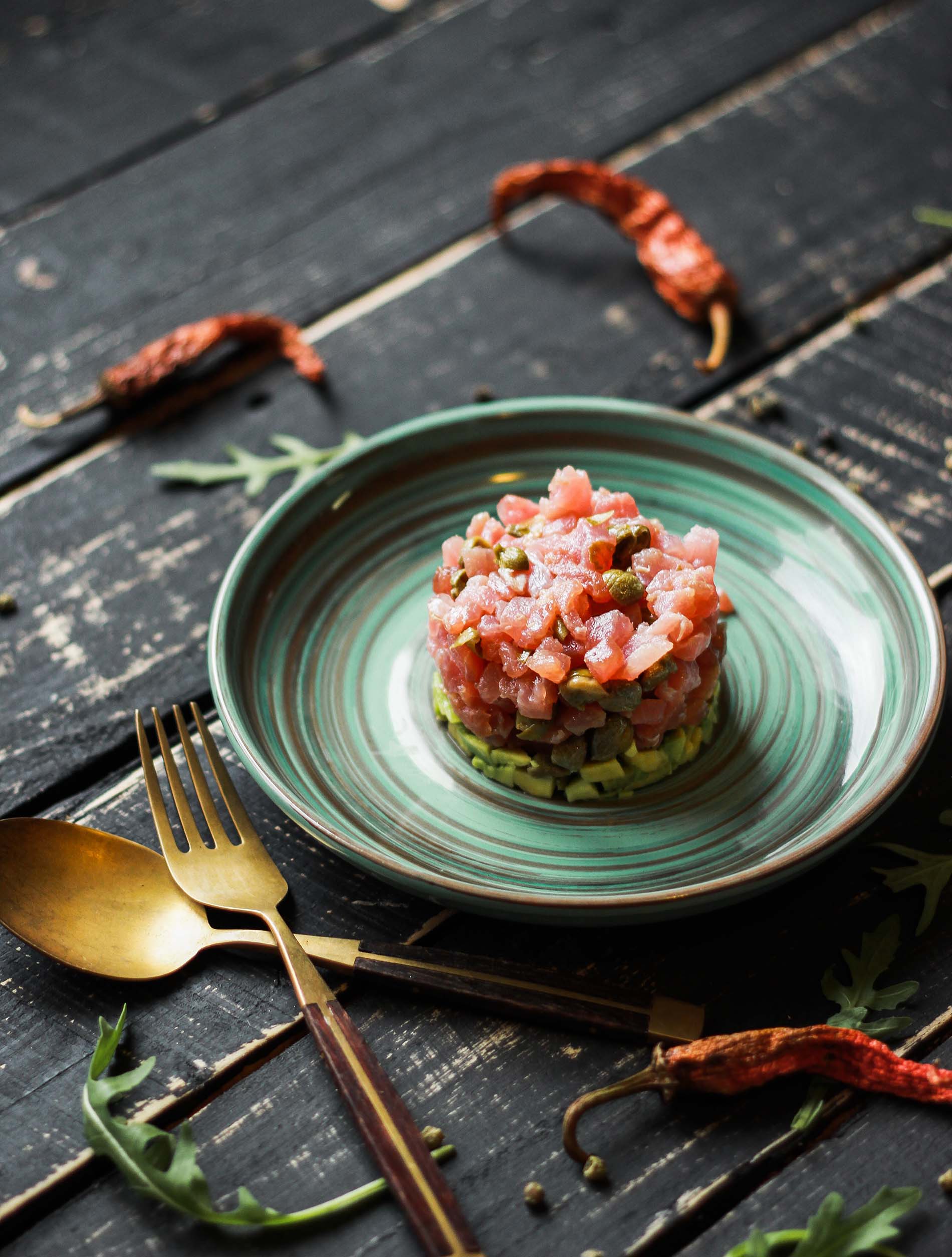 Smoked Salmon Tart - Simona's Pizzeria